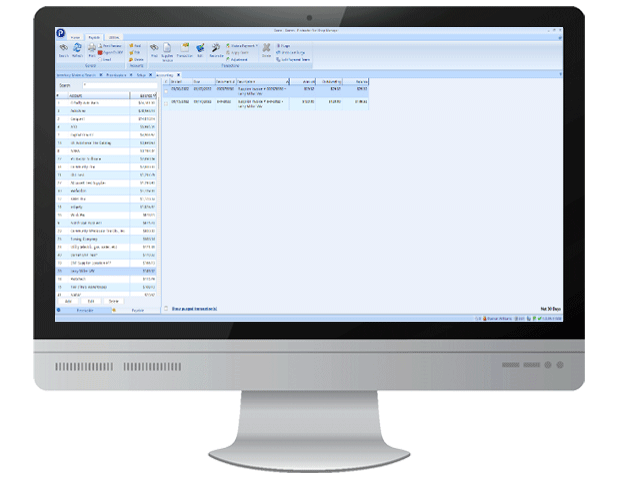 Accounting | Protractor Software